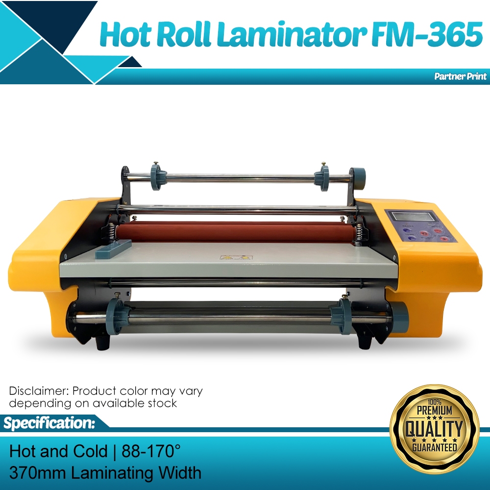 A3 Size Hot Roll Laminator Heavy Duty Laminator FM-365 Model | Shopee ...