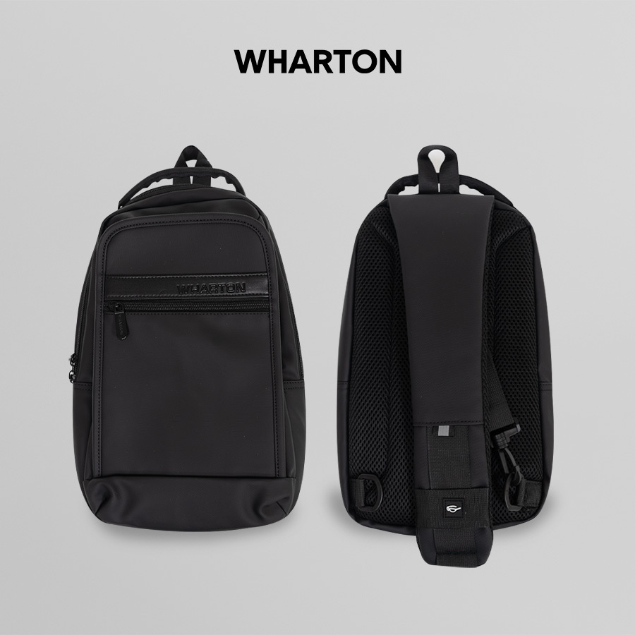 Wharton Nylon Crossbody Bag – Lightweight Shoulder Bag with Zipper ...