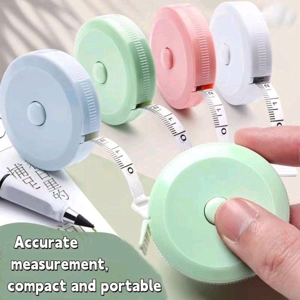 1.5M Retractable Accurate Tape Measure/ Portable Press Automatic ...