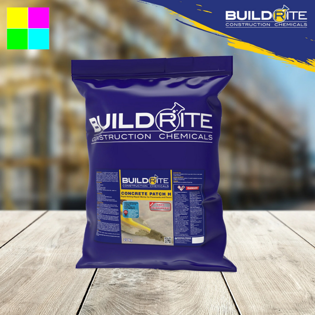 Buildrite Concrete Patch H (25kg) Rapid Setting Repair Mortar for ...