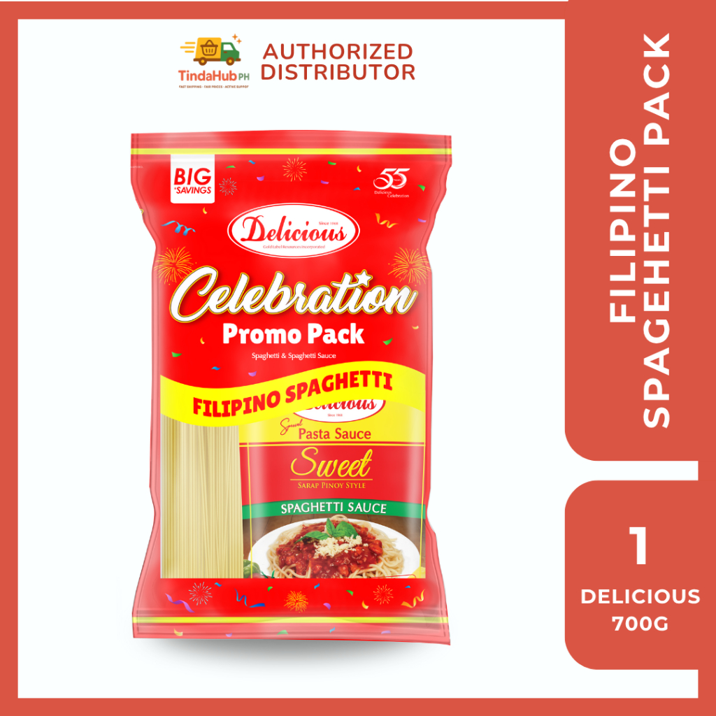 [NEW ITEM] Delicious Sweet & Cheesy Filipino Style Spaghetti Pack (700g ...