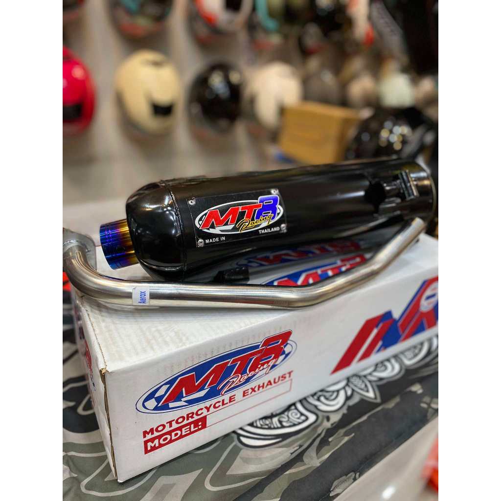 ORIGINAL MT8 PIPE TITANIUM TIP NMAX / AEROX / PCX / BEAT / M3 / FAZZIO ...