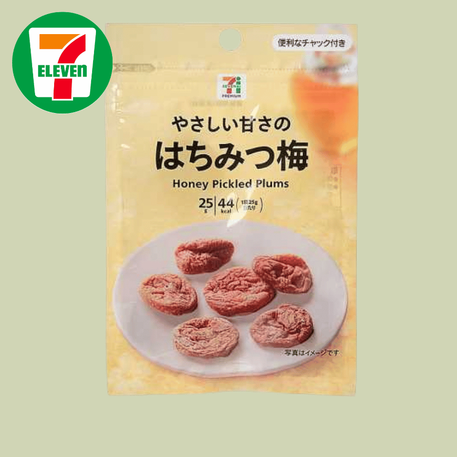 7-Eleven Honey Pickled Plum Gentle Sweet Flavor Soft Texture Japanese ...