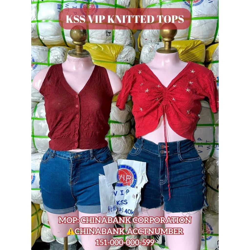 VIP KSS KNITTED TOPS | Shopee Philippines