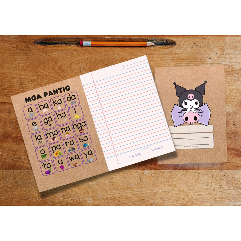 2026! Trending Kuromi Papelamorie Kraft Notebook Writing/Composition ...