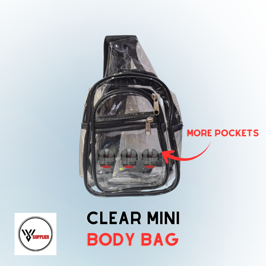TRANSPARENT MINI BODY BAG ACCESSORIES FOR NO//RD 5 EMPTY PAD | Shopee ...