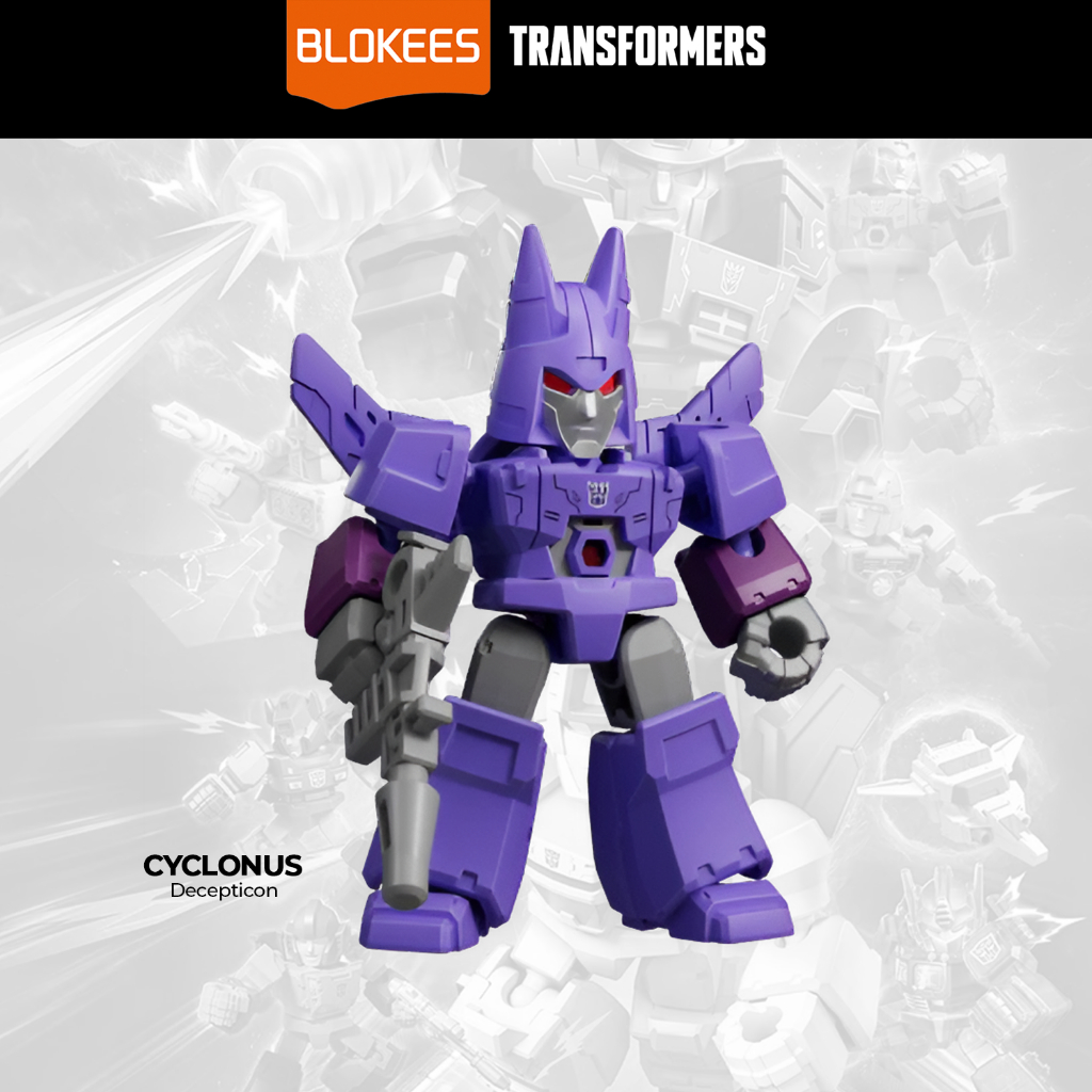 PP Blokees Cyclonus Transformers Galaxy Defender Version 05 Mini ...