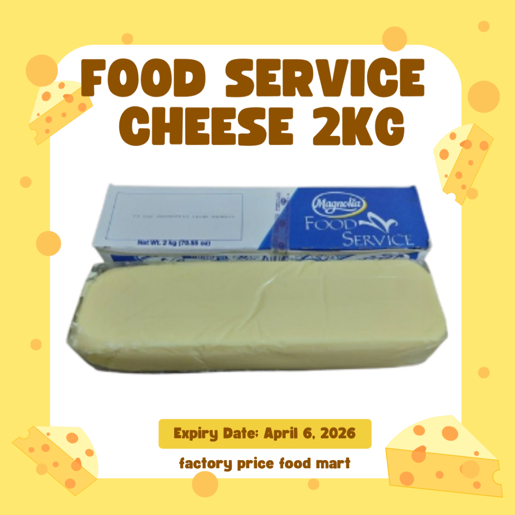 Magnolia Food Service Industrial Cheese 2kg | Shopee Philippines