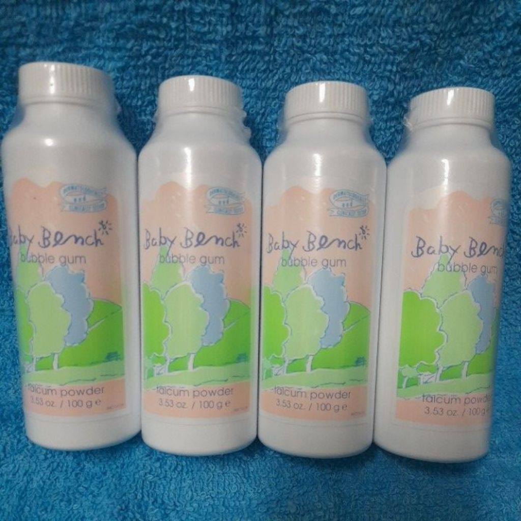 Baby Bench Bubble Gum Talcum Powder 100g | Shopee Philippines