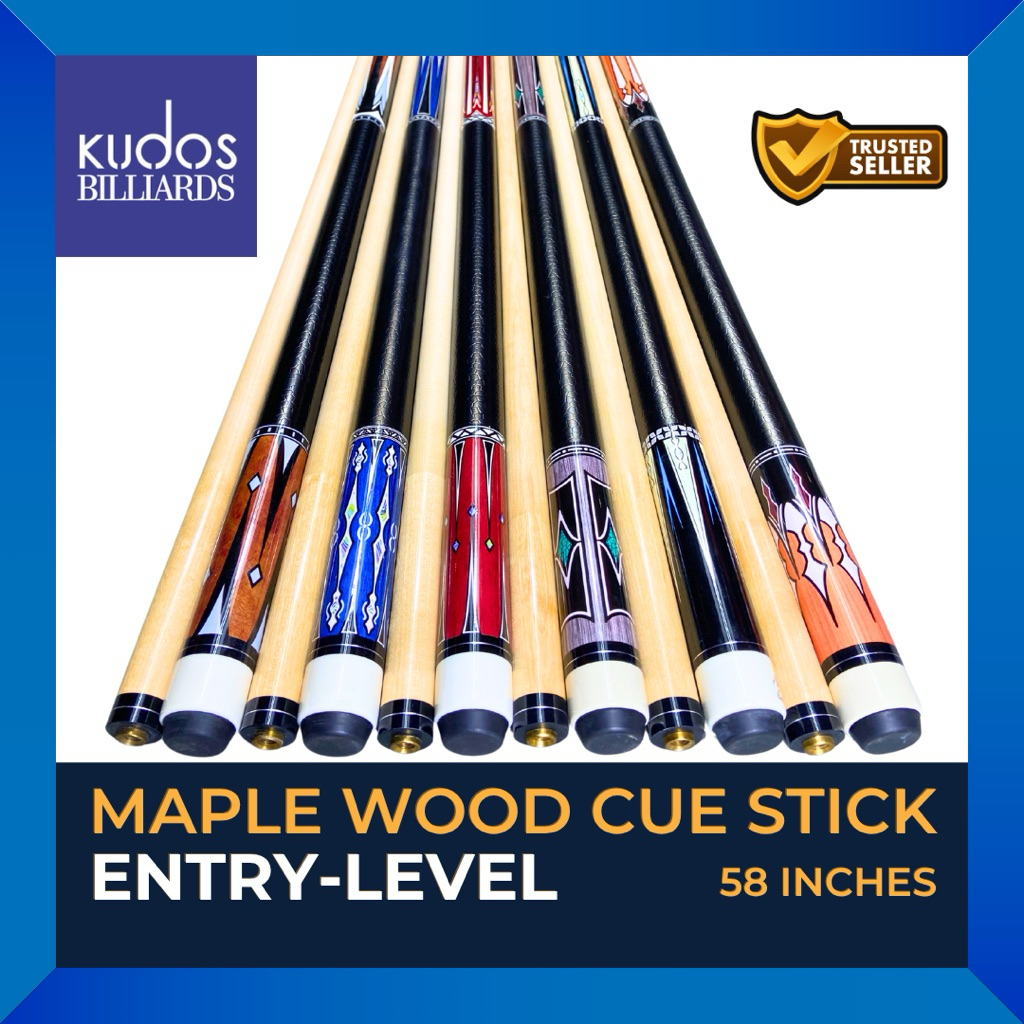 COD Cue Stick Maple Wood | Our Best Seller | Kudos Billiards | Shopee ...