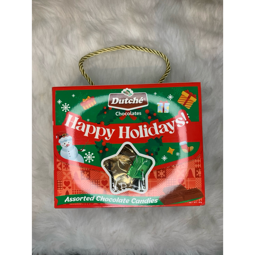 DUTCHÉ ASSORTED CHOCOLATES CHRISTMAS/HOLIDAY 81g | Shopee Philippines