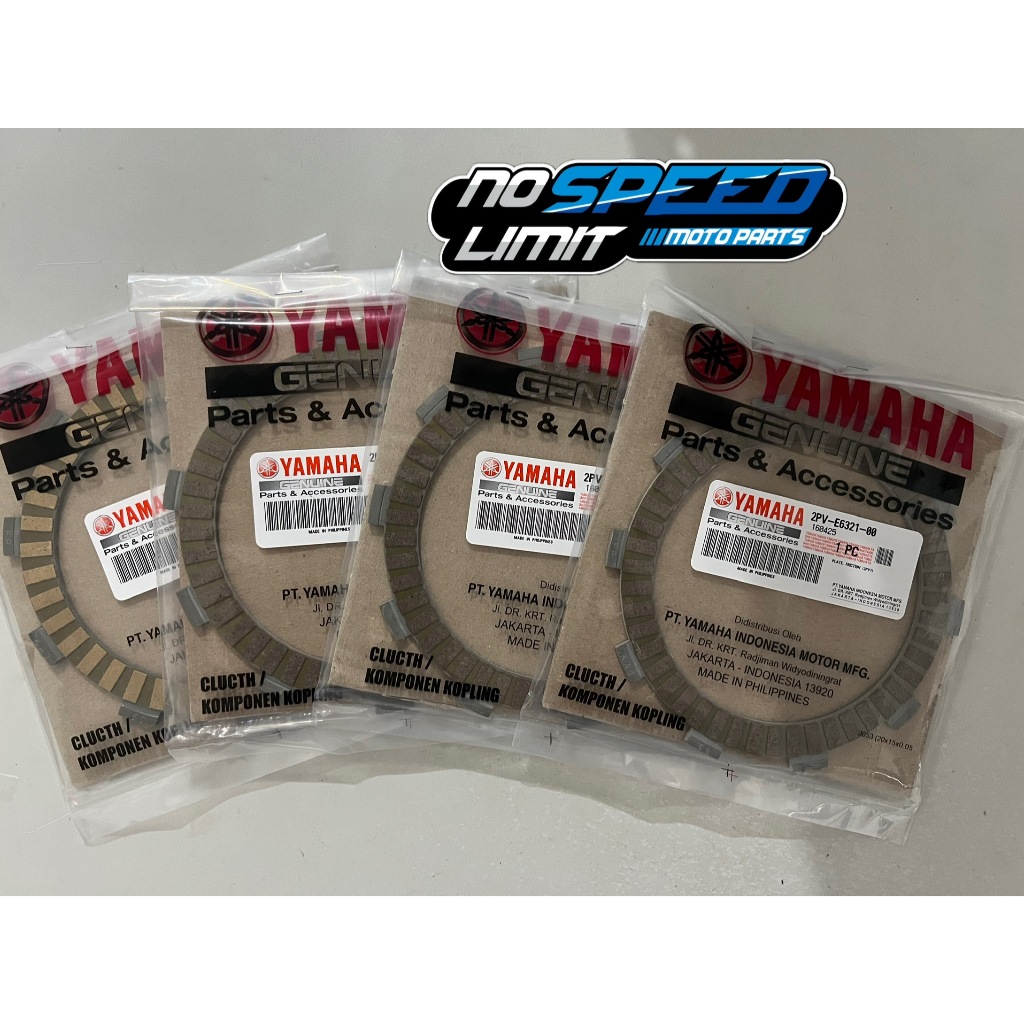 Yamaha Genuine Clutch Lining / Friction Plate Set – Sniper 150 | Shopee ...