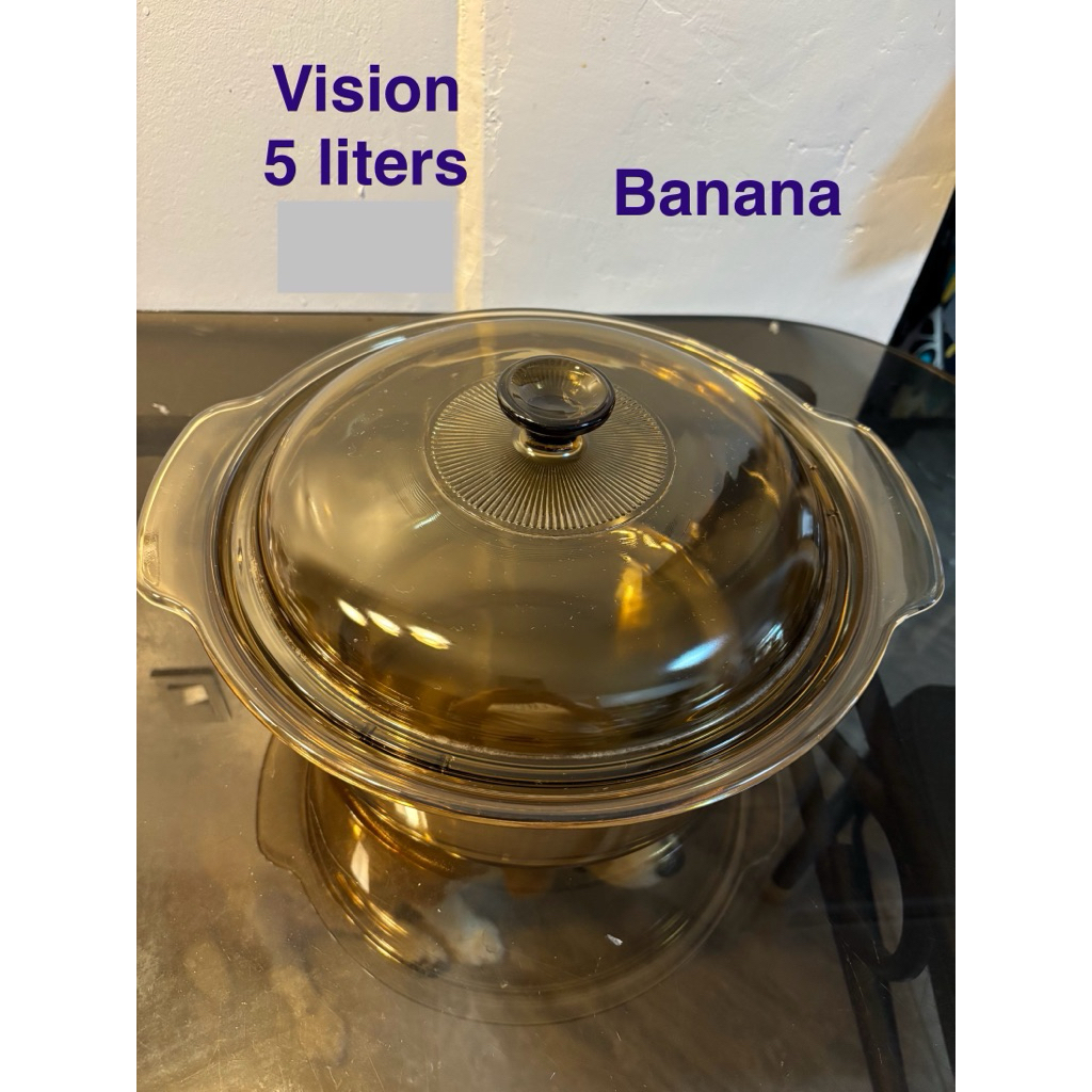 vision cookware 5 liters (banana) | Shopee Philippines