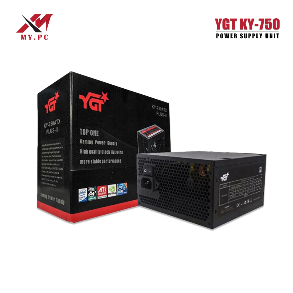 YGT PSU KY-750ATX Plus-II Power Supply Unit/ YGT DHAIKEN 800 WATTS ATX ...