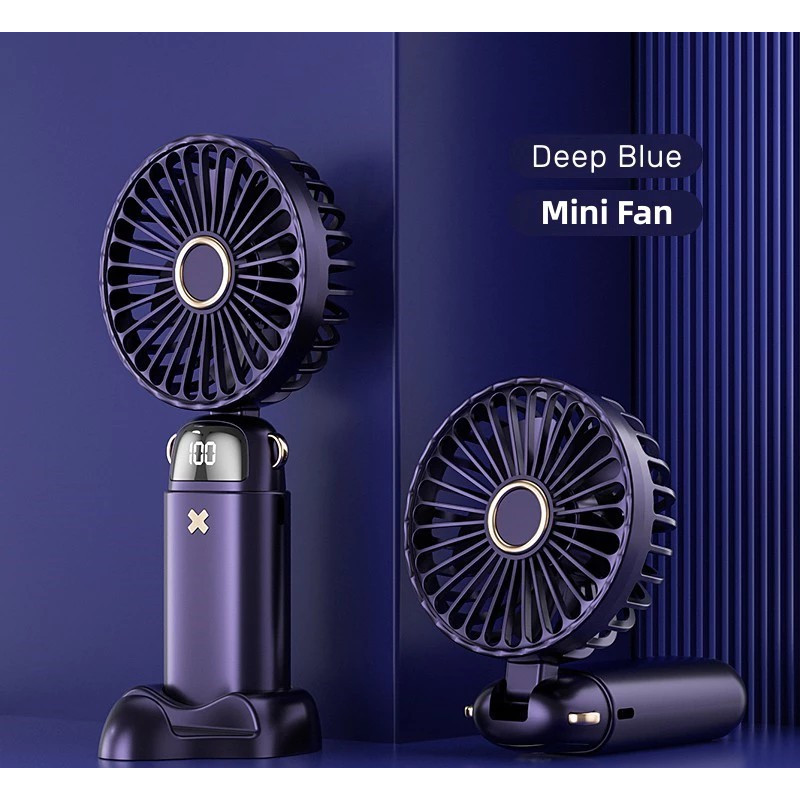 J139 Rechargeable Mini Fan USB Mini Portable Fan Cooling Hand Fan Neck ...