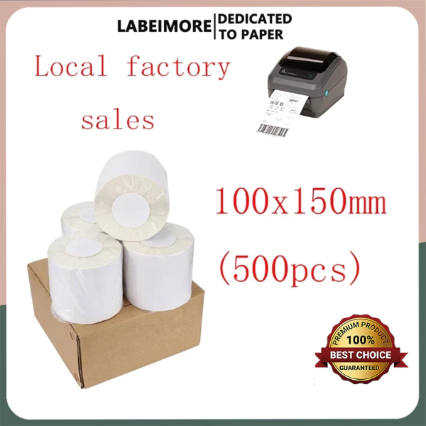 A6 Size 100x150 50x30 100x75 70x50 70x30 30x20 Waybill Thermal paper ...