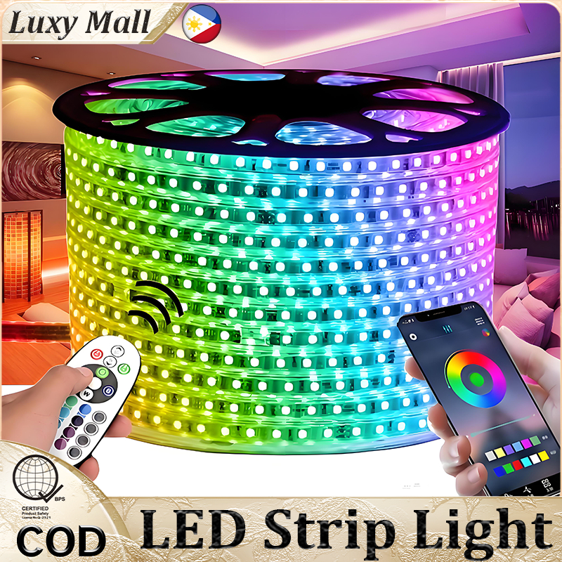 Luxy 5M-30M LED Strip RGB Light For Ceiling Decorative Christmas Lights ...
