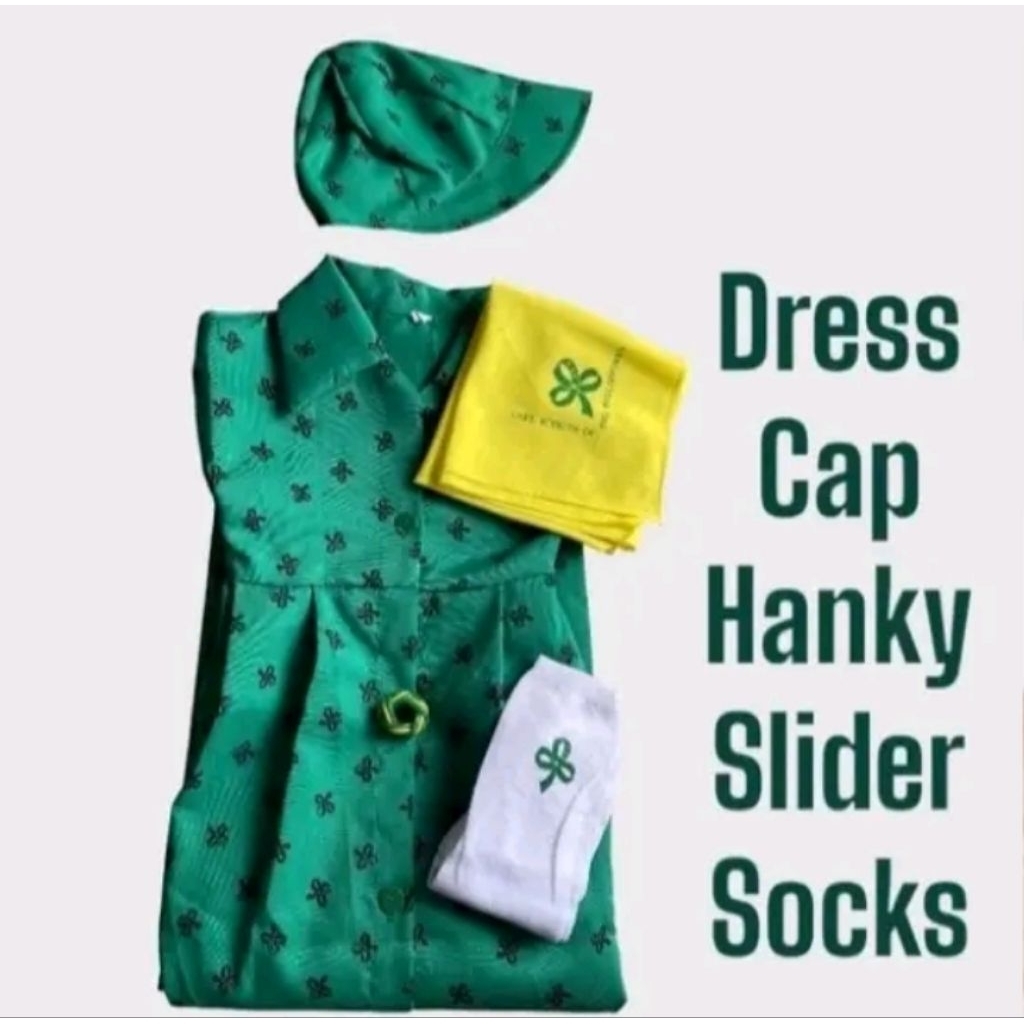 5in1 GSP DRESS STAR SCOUT SET SCHOOL UNIFORM | Shopee Philippines