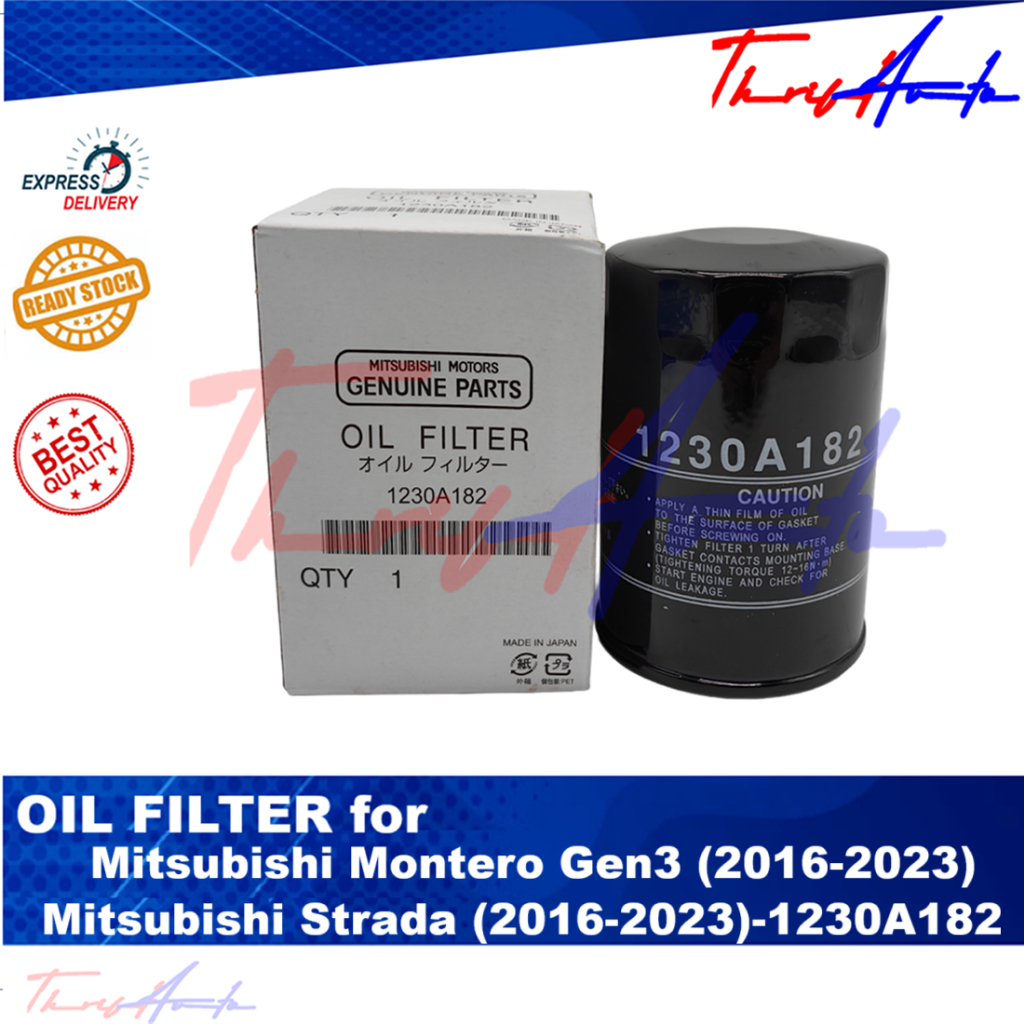 Oil Filter for Mitsubishi Montero Gen3 (2016 - 2023) and Mitsubishi ...