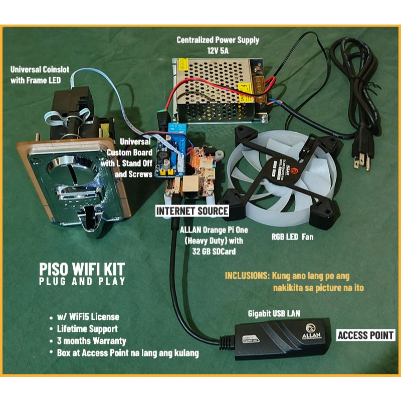 PISO WIFI KIT with License | Shopee Philippines