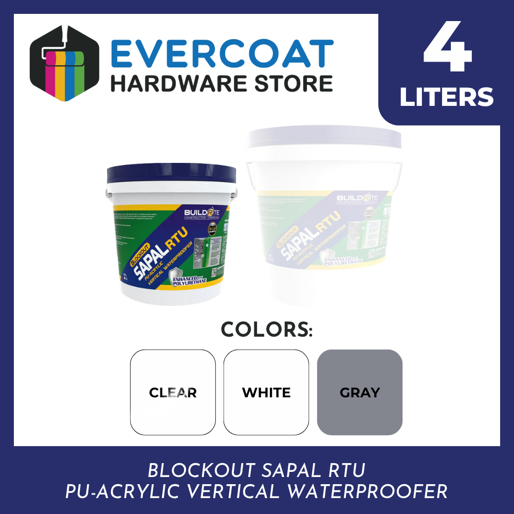 Buildrite Sapal RTU ReadyToUse Vertical Waterproofer, Waterproofing for ...