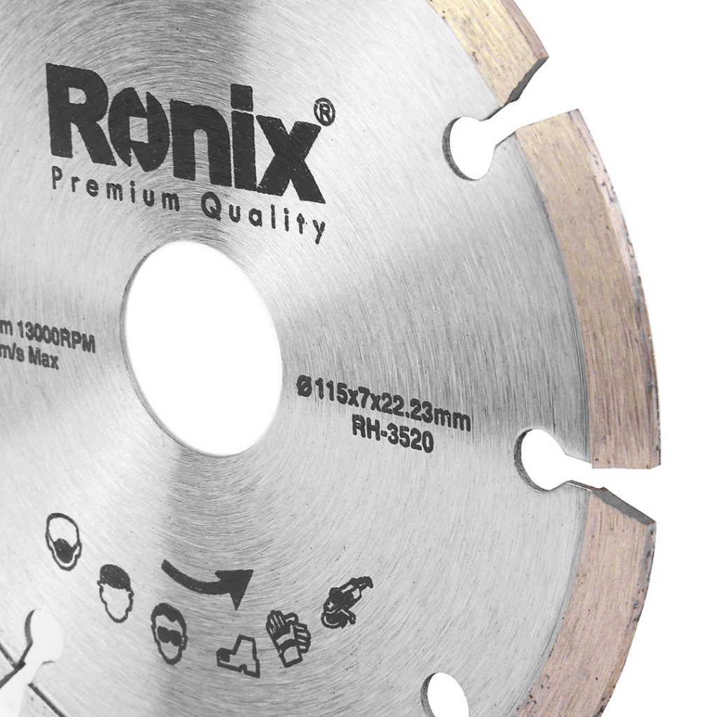 Ronix RH-3520 Granite Cutting Disc 115mm | Shopee Philippines
