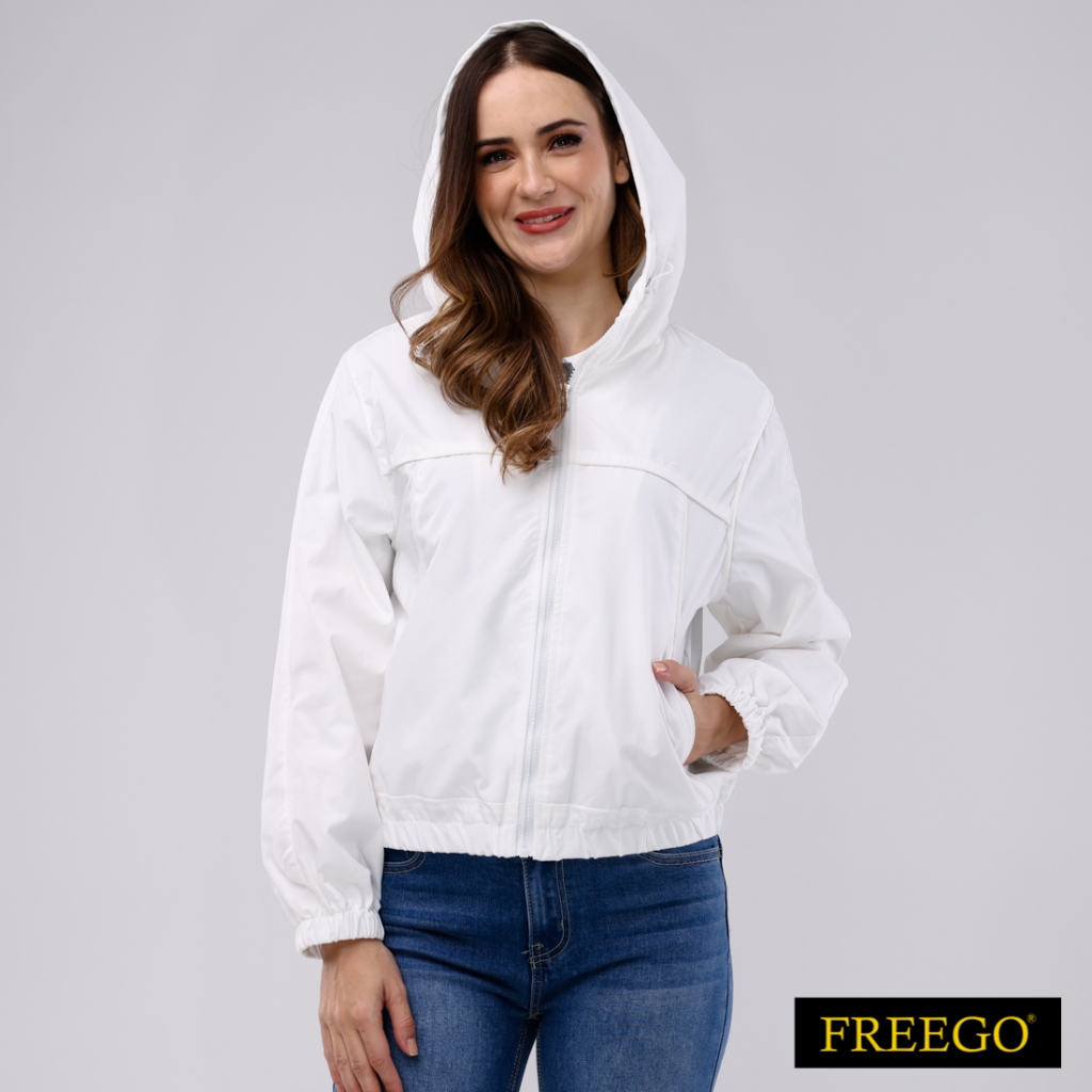 Freego Ladies Long Sleeve Jacket W/ Hood APT10-0071 [Jacket] | Shopee ...