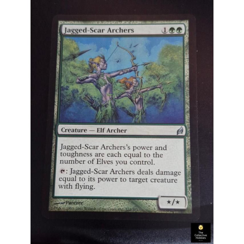 Magic the Gathering - MTG Card Game - Jagged-Scar Archers - LRW (NF ...