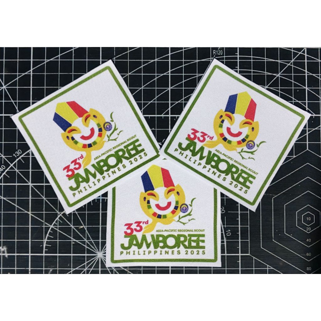 33rd Boy Scout Asia Pacific Regional Jamboree Printed Patches – Iron-On ...