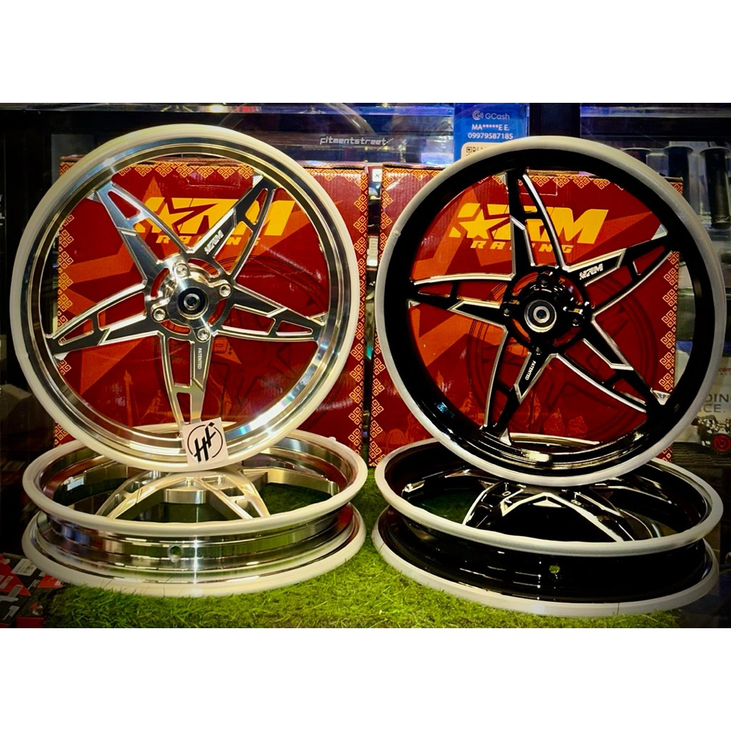 ARM RACING CNC ALLOY MAGS FOR YAMAHA M3 | Shopee Philippines