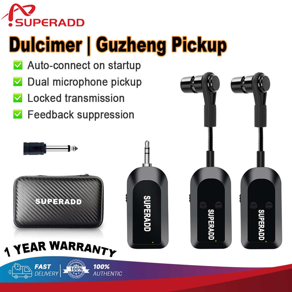 【COD】Dulcim Pickup SUPERADD SU-723D Guzheng Pickup For stage, live ...