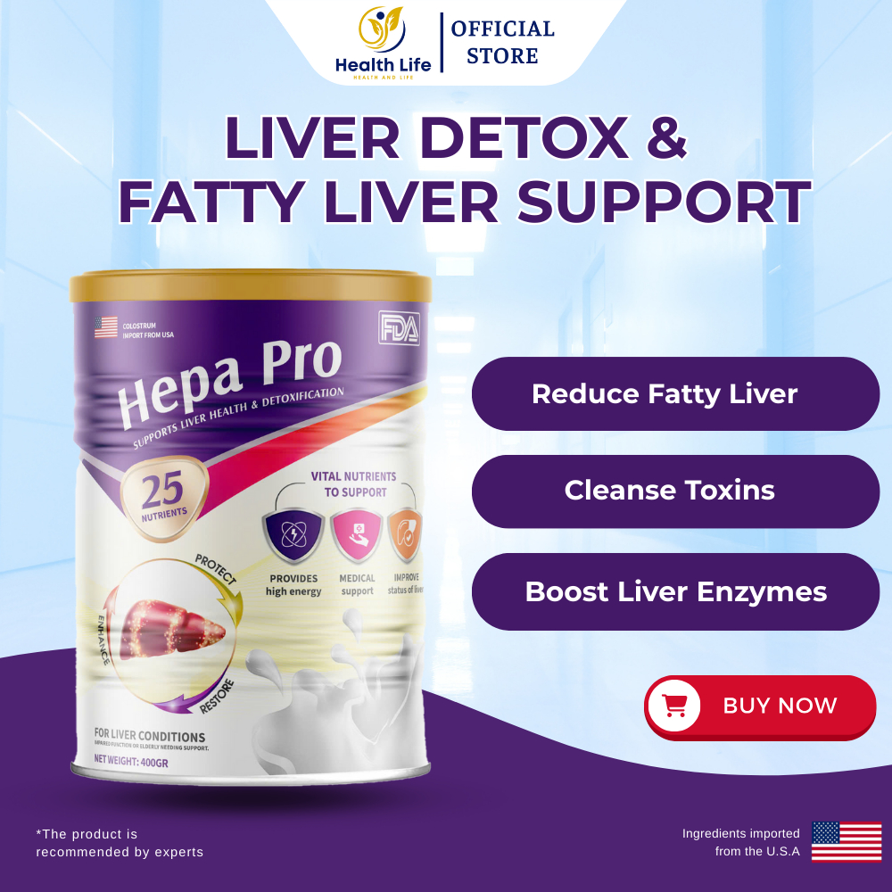 Hepa Pro Milk – Milk Supplement for Liver Health, Detox, and Body ...