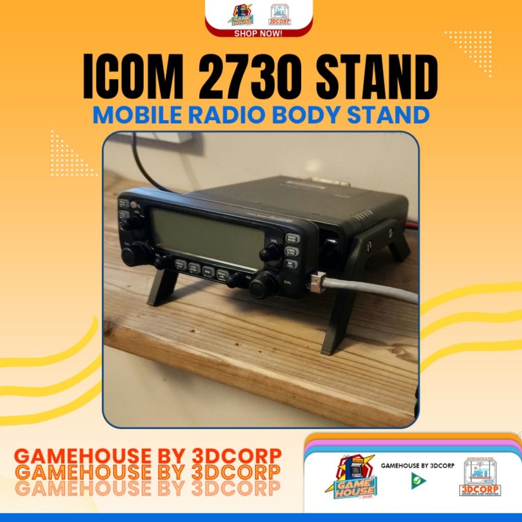 3DCorp ICOM 2730 Mobile Radio Body Stand | Shopee Philippines