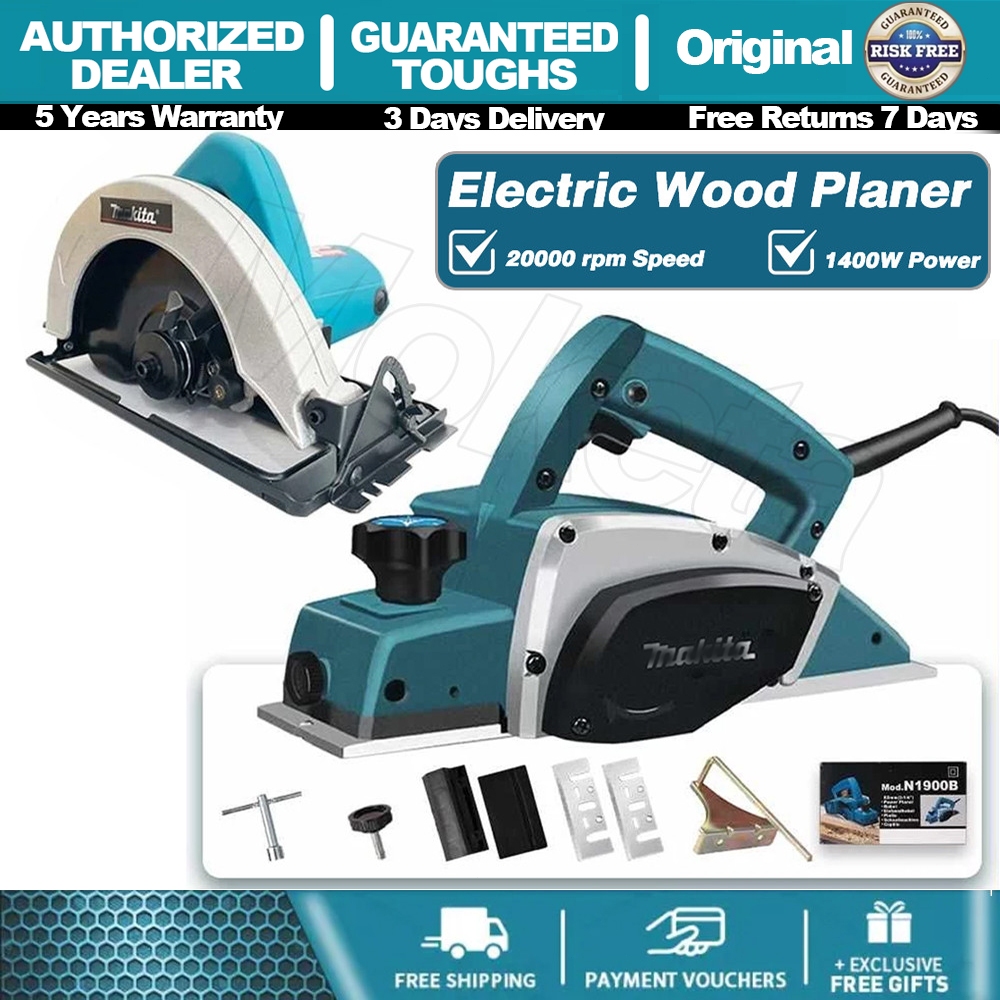 Original 2000W Power Planer Tool Electric Wood Planer+Circular Saw ...