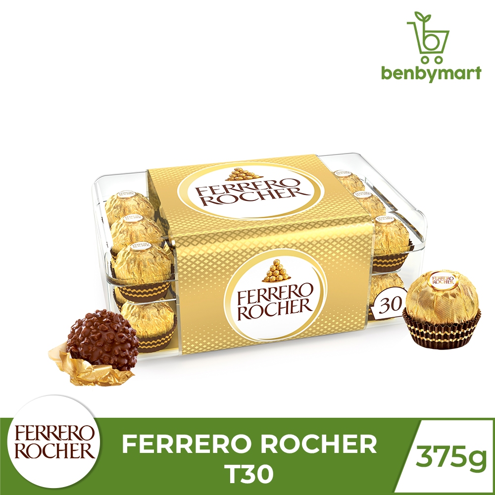 Ferrero Rocher T30 Chocolate with FREE Paperbag + Cutlery Set | Shopee ...