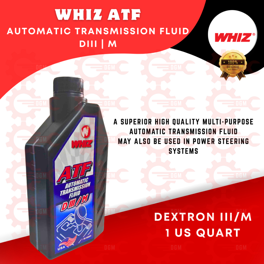 WHIZ ATF Dexron III/M – 1 Quart (946ml)Automatic Transmission Fluid ...