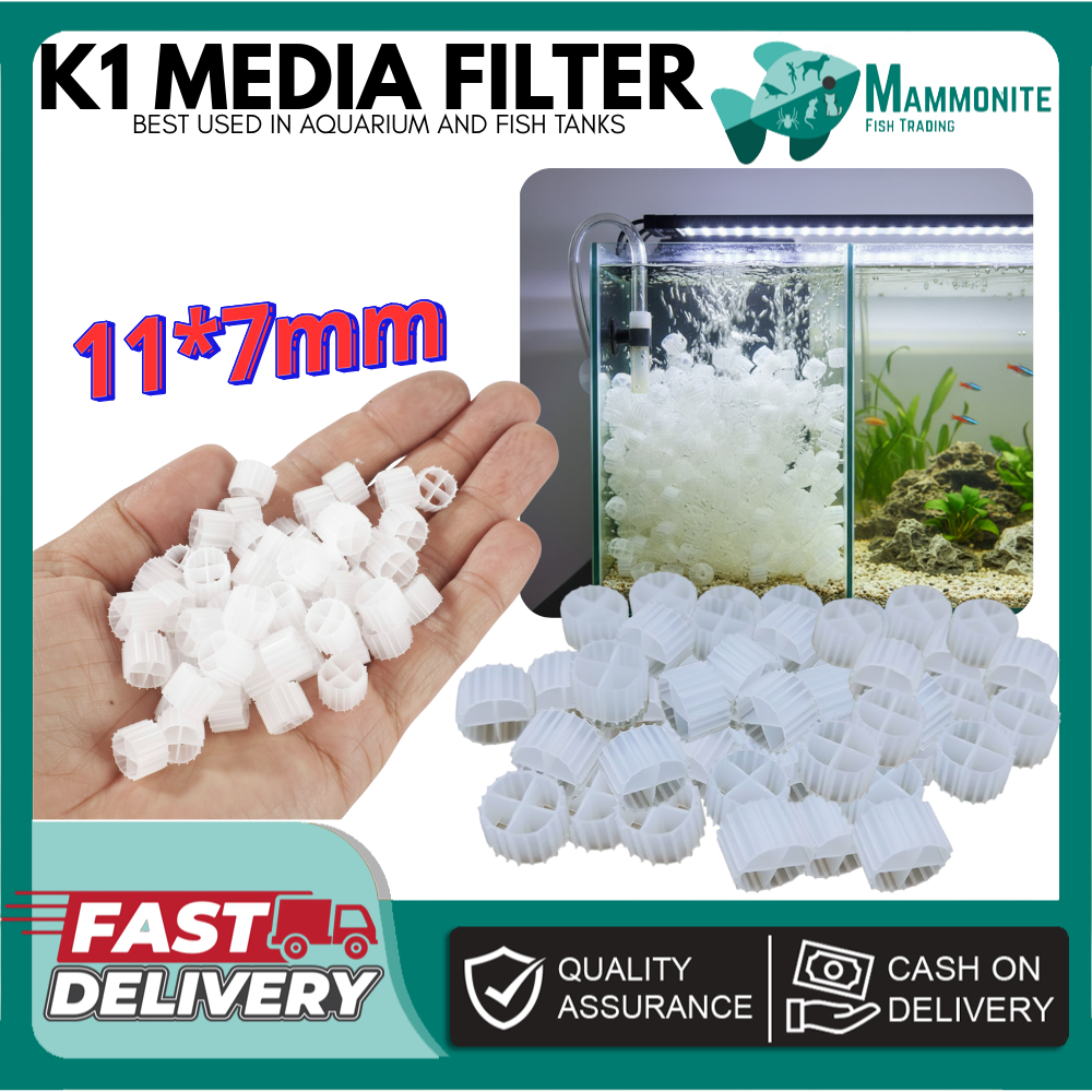 Premium K1 Filter Media Biofilter For Aquarium Freshwater and Saltwater ...
