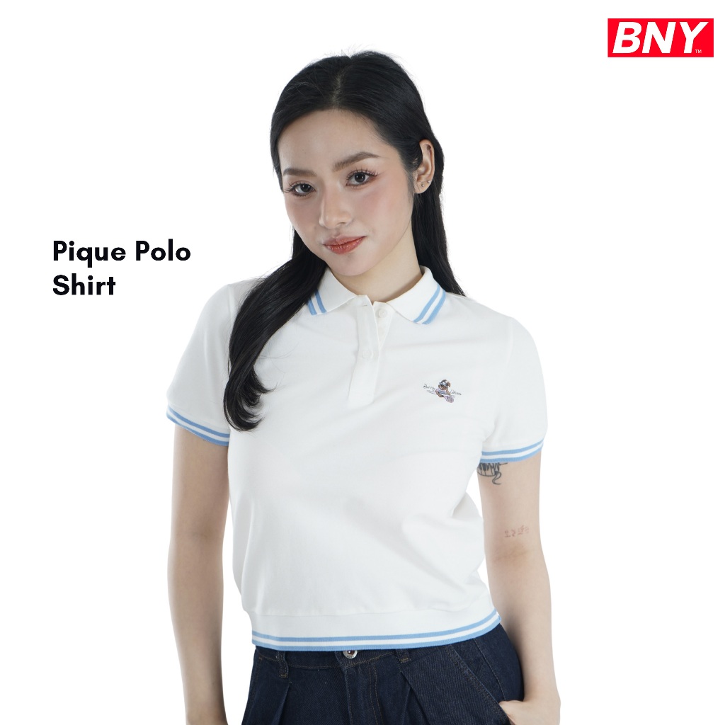 BNY LADIES' PIQUE POLO SHIRT (292) | Shopee Philippines