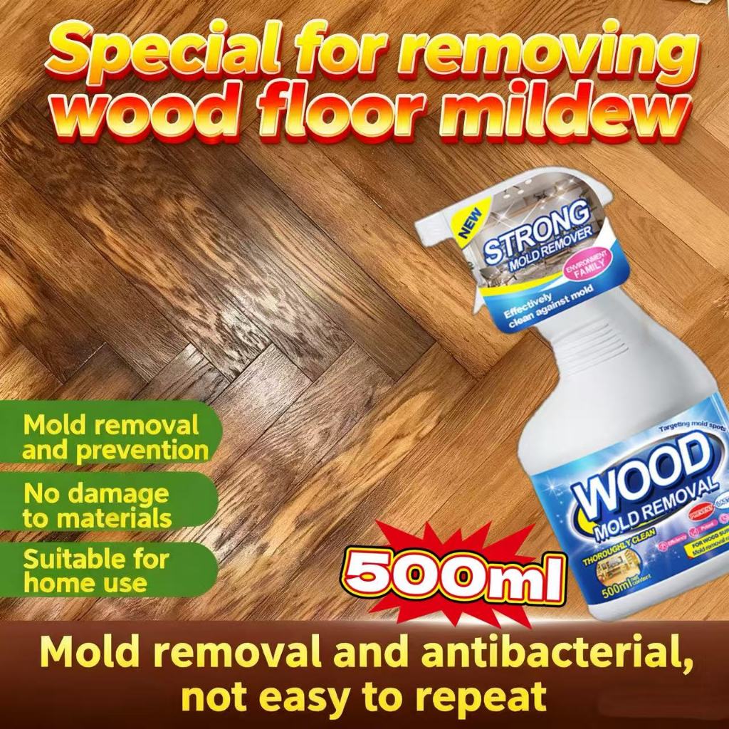 Mold remover spray and mold killer to remove mold spots on wooden ...