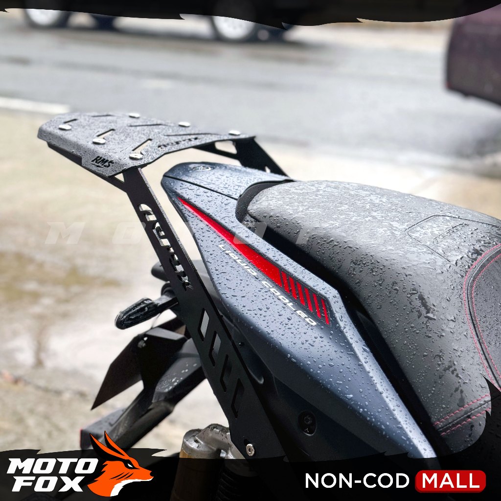 YAMAHA Aerox V3 Top Box Bracket - Red Motoshield | Shopee Philippines