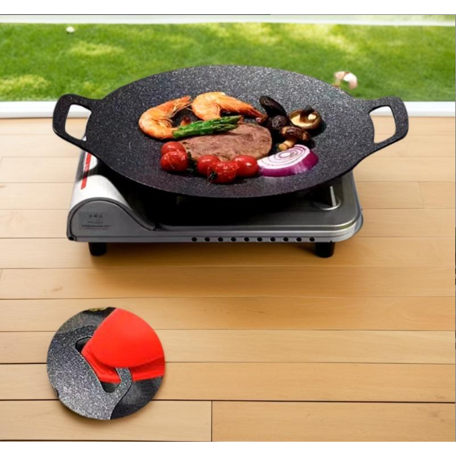 Barbecue Pan Korean BBQ Flat Baking Teppanyaki Wholesale Outdoor BBQ ...