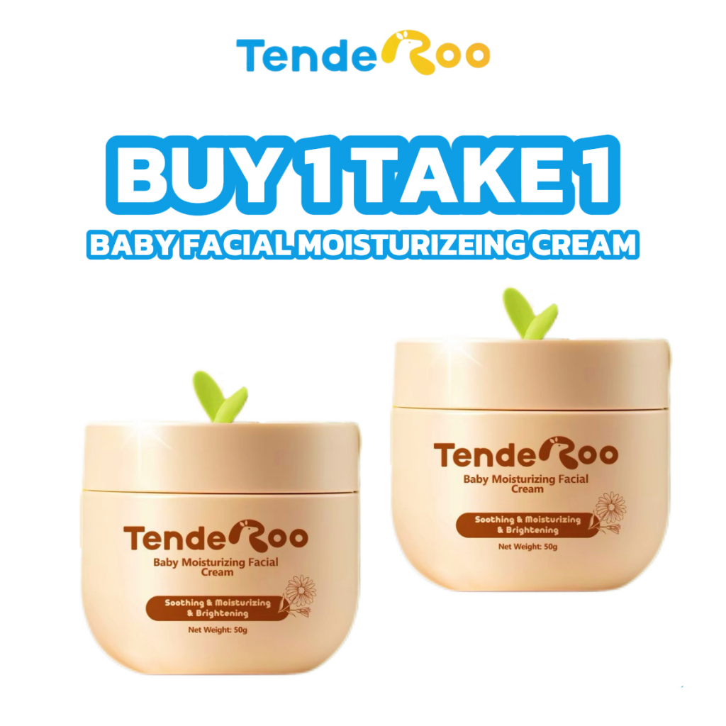 BUY1 TAKE1 TENDEROO BABY FACIAL MOISTURIZING CREAM GENTLE FORMULA 50g ...