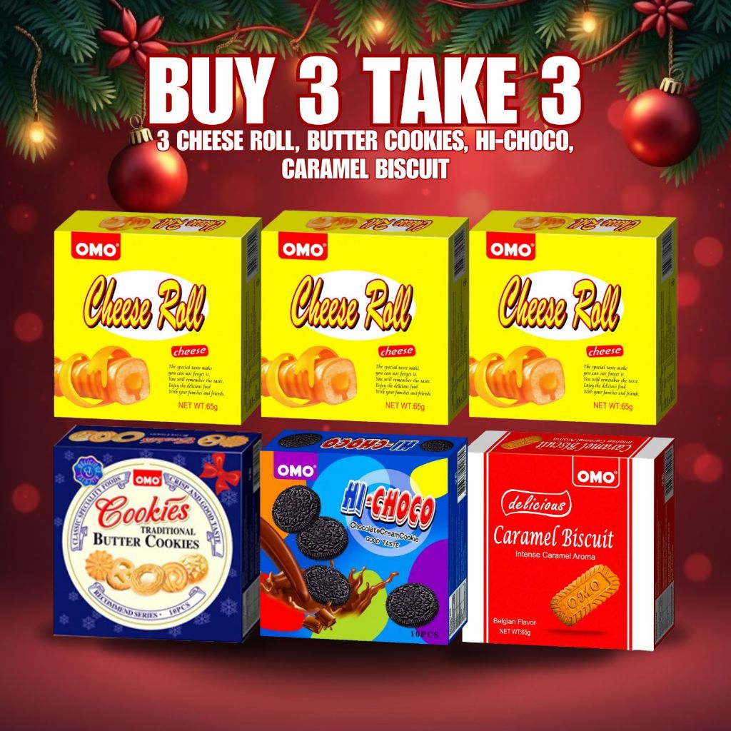 [BUY 3 TAKE 3] Momom Food Assorted Rolls and Cookies, Cheese, Chocolate ...