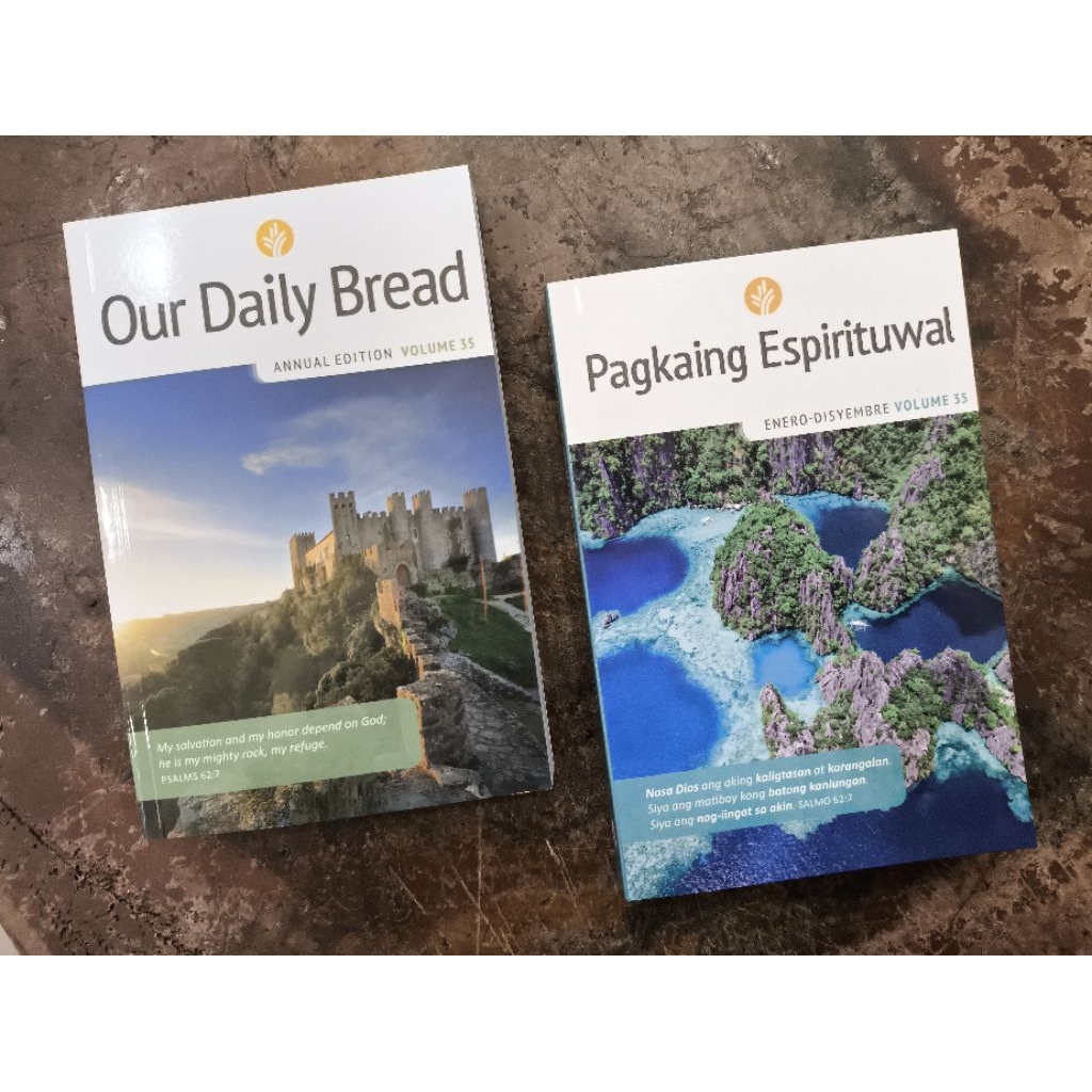 OUR DAILY BREAD 2026 (ODB) - TAGALOG & ENGLISH /ANNUAL DEVOTIONAL MINI ...