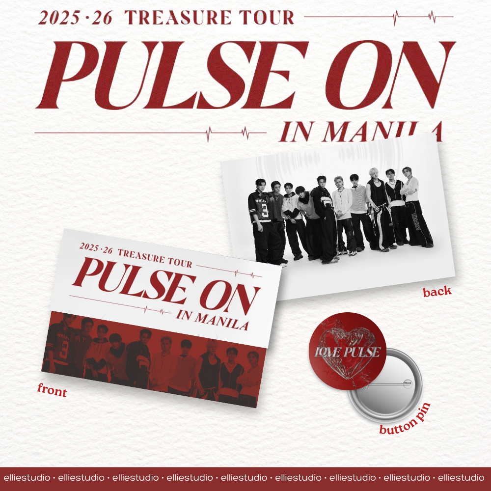 TREASURE TOUR PULSE ON IN MANILA TICKET HOLDER | Shopee Philippines