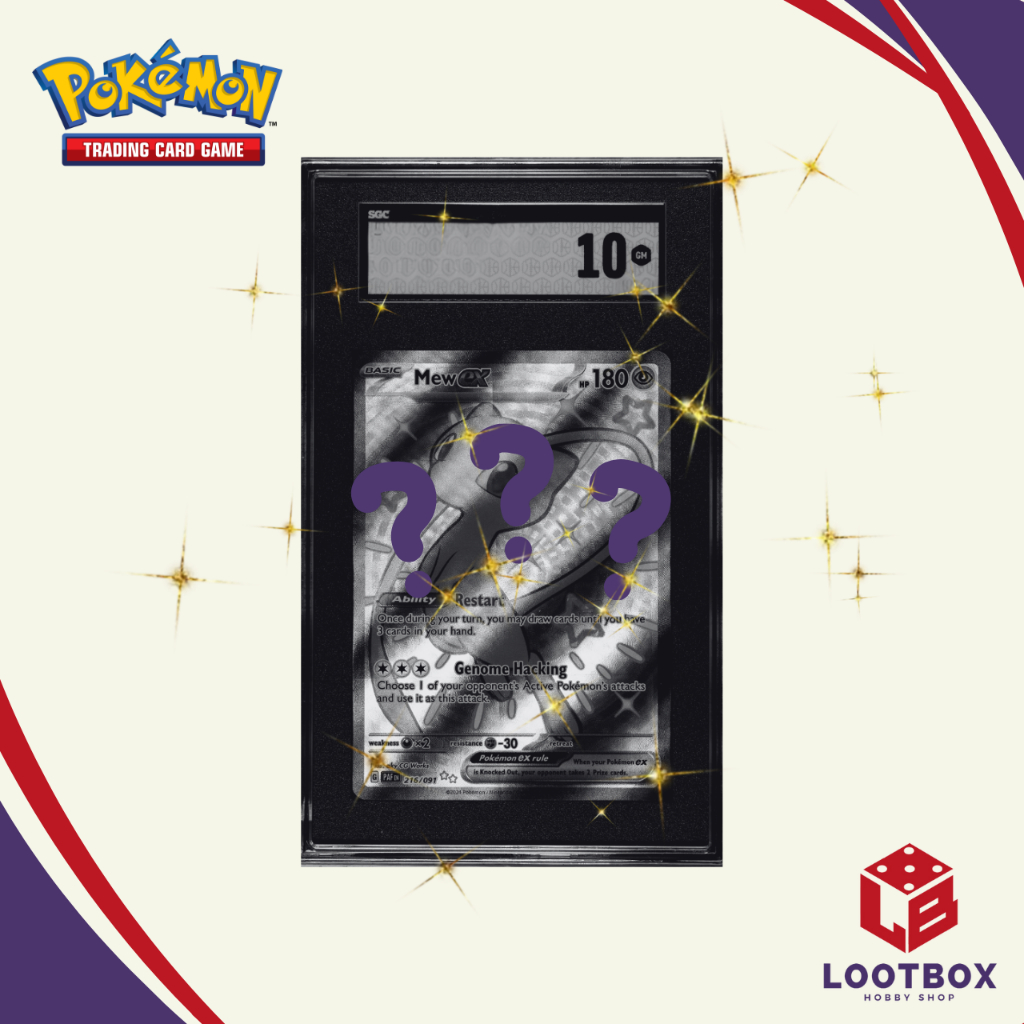 Pokemon Card Game: Mystery Graded Slab (Guaranteed Gem Mint 10 ...
