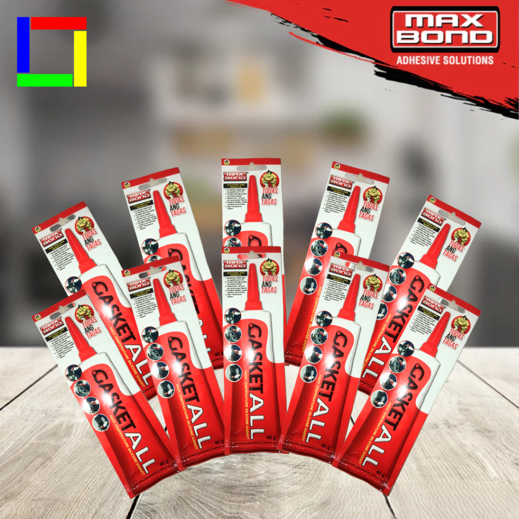 10 pcs) Max Bond Gasket All (40g) High Temperature Silicone Gasket ...