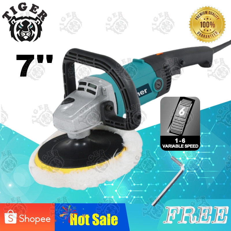 Electric Car Polisher 1200W 9227CB 7 inches | Shopee Philippines