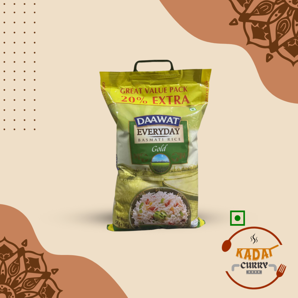 Daawat Everyday Gold Basmati Rice | Long Grain Premium Rice | Shopee ...