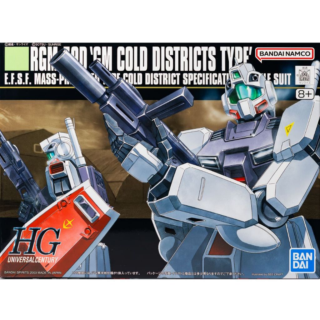 Gundam HG 1/144 RGM-79D GM Cold District Type | Shopee Philippines